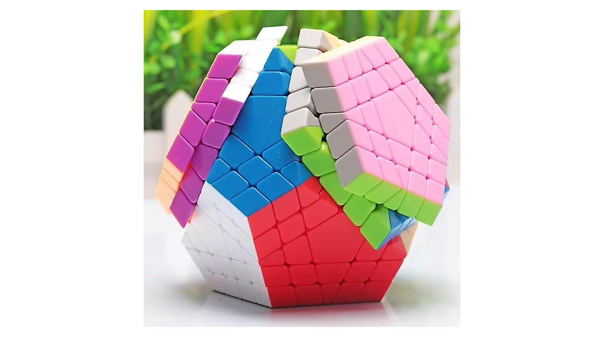 Shengshou Gigaminx V2 Speed Cube - Stickerless Puzzle for Enthusiasts