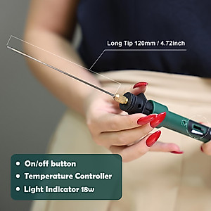 WINONS Hot Wire Foam Cutter with Temperature Controller and Light Indicator 18W, Upgraded WFC-0007 Styrofoam Cutter also can be used as a Hot Knife Foam Cutter and Polystyrene Cutting Tool