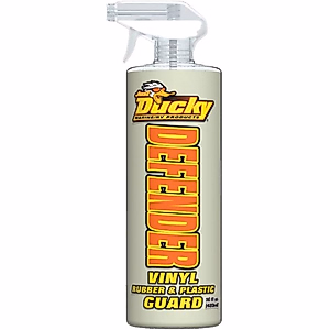 DUCKY PRODUCTS Defender: Vinyl, Rubber & Plastic Guard Spray, 16 Oz