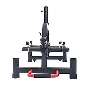 Sunny Health & Fitness Multi-Weight Plate and Barbell Rack Storage Stand - SF-XF9938, Black