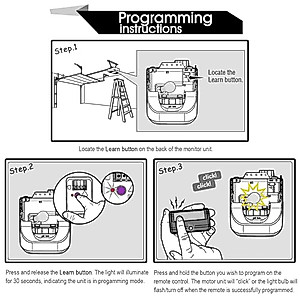 2 Replacement for Liftmaster 371LM Garage Door Remote Opener