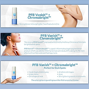 PFB Vanish Razor Bump Stopper Skin Care Treatment 2 PACK