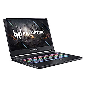 Acer Predator Triton 500 PT515-52-742J Gaming Laptop, Intel i7-10875H, NVIDIA GeForce RTX 2080 Super, 15.6" FHD NVIDIA G-SYNC Display, 300Hz, 32GB Dual-Channel DDR4, 512GB NVMe SSD, RGB Backlit KB