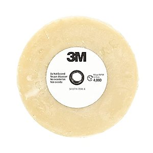 3M Stripe Off Wheel – Adhesive Remover – Eraser Wheel – Removes Decals, Stripes, Vinyl, Tapes and Graphics – 4” diameter x 5/8” thick – 07499 – Pack of 1