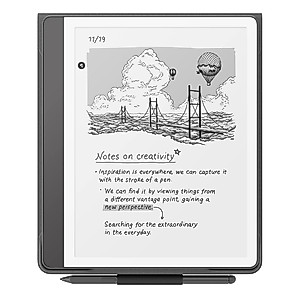 New Amazon Kindle Scribe Premium Pen, Sleek Stylus Design with Improved Eraser - Tungsten