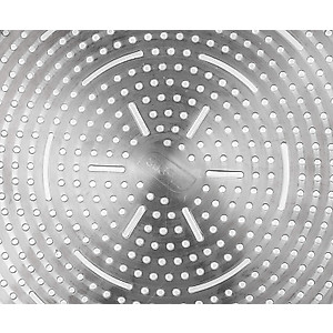 IBILI Non-Stick Cast Aluminum Paella Pan Skillet Suitable for All Cooking Methods Induction Great for Camping and Outdoor Cooking, Made in Spain (16.5 Inches)