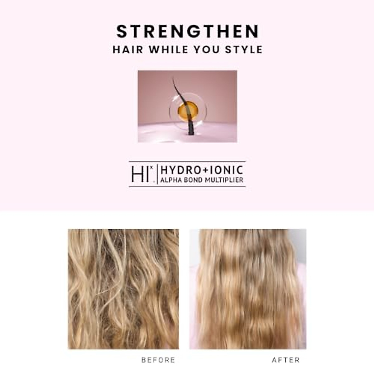 Beachwaver Great Barrier Heat Protectant Hair Spray - Multi-Purpose Treatment for Heat Protection Before Styling for Flexible Hold & No Frizz - Polynesian Pink Sugar Scent (8.4 Fl Oz)