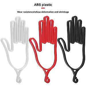 VGEBY Glove Stretchers, Gloves Keeper ABS Plastic Hanger Dryer 3PCS for All Sports Gloves