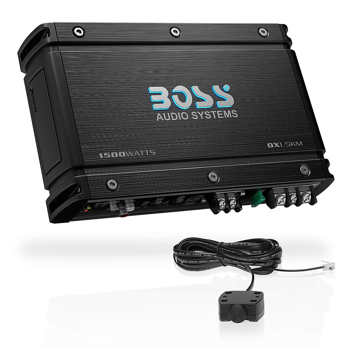 BOSS Audio Systems OX2.600 2 Channel Car Amplifier – 600 Watts, Full Range, Class A/B, 2-8 Ohm Stable, MOSFET Power Supply, Bridgeable