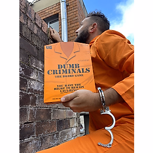 University Games, Dumb Criminals Board Game, for 2-4 Players