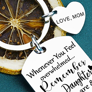 WXCATIM Mothers Day Gifts For Daughter Daughter Gift From Mom Inspirational keychian Gifts For Daughter Teen Girls From Mom Gifts For Women Birthday Christmas gift 2024 Accessories