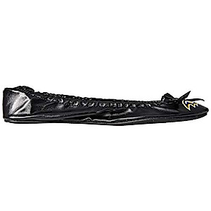 FOCO Baltimore Ravens Exclusive Team Logo Flats With Clutch Extra Large