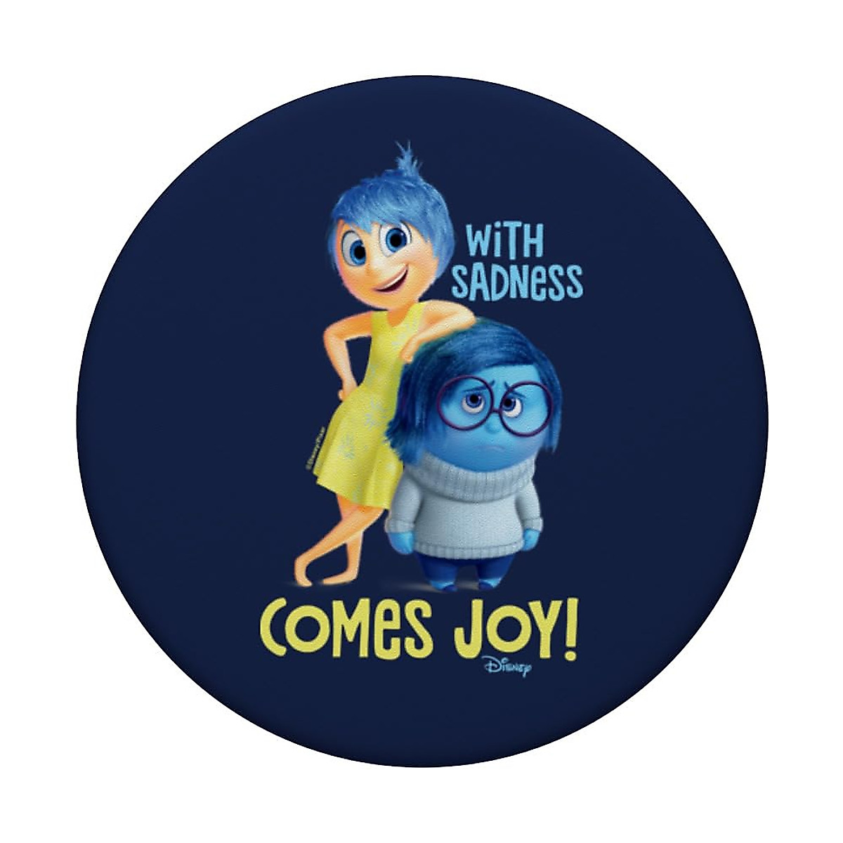 Inside Out - With Sadness Comes Joy! PopSockets Standard PopGrip