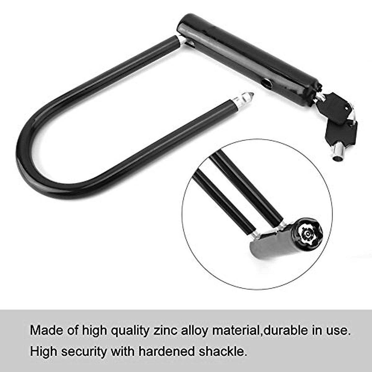 Anti Theft Lock, Bike Lock Safety Lock Durable in Use Anti Theft Bike Anti Theft Lock Security Heavy Duty for Bicycle