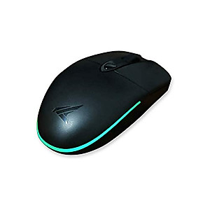 Durgod Aries M39 Ambidextrous Gaming Mouse - up to 3200 dpi Symetrical ( Black )