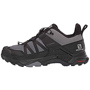 Salomon X Ultra 4 Hiking Shoes for Men, Quiet Shade/Black/Quiet Shade, 11