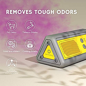 Airthereal Bundle | MA5000 Ozone Generator with 5,000mg/h and PA1K-GO Portable Ozone Generator 1,000 mg/h Odor Remover O3 Machine