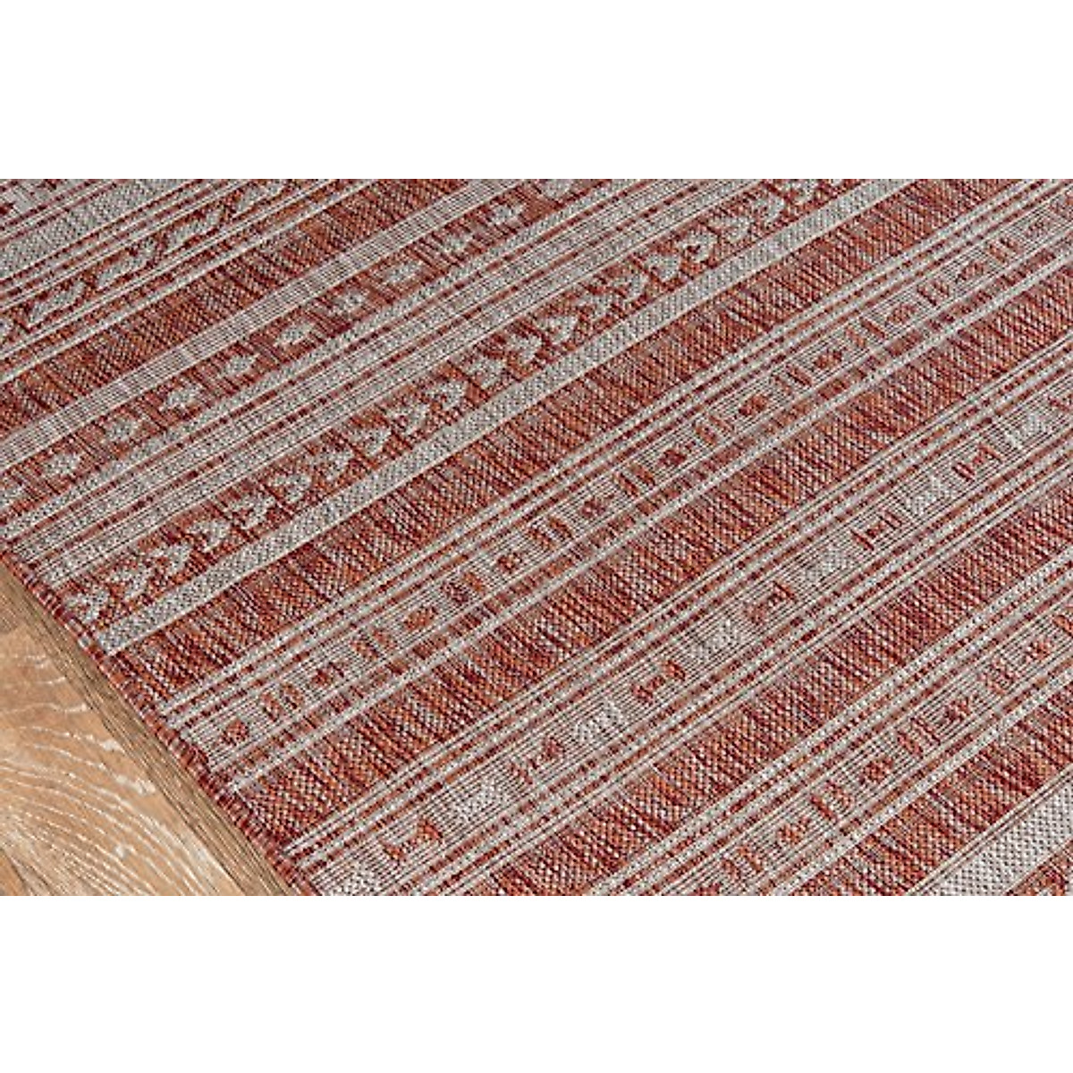 Novogratz Villa Collection Tuscany Indoor/Outdoor Area Rug, 3'3" x 5'0", Copper