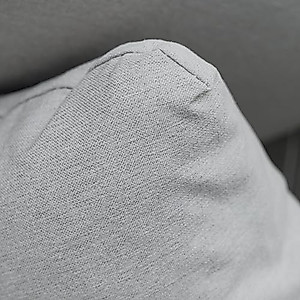 Cambridge Casual West Lake Mahogany Outdoor Convertible Sofa Daybed, Weathered Gray/Oyster Cushion