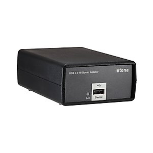 Intona USB 2.0 Hi-Speed Isolator, Standard Version, Black, 1.000VRMS