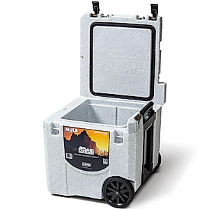 CANYON COOLERS Mule 30 Wheeled rotomolded Cooler-White Marble