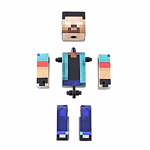 Herobrine - 4" Action Figure Toy, Plastic Craft by EnderToys