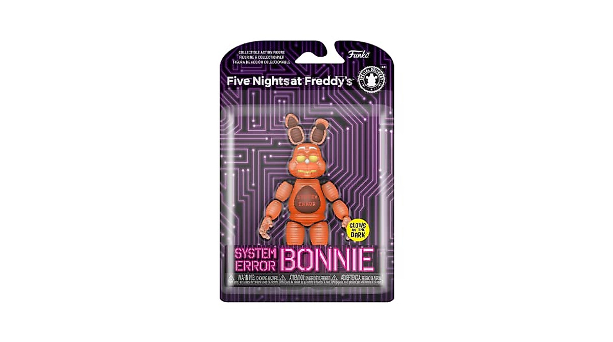 Funko FNAF AR Action Figures Set - Glow-in-the-Dark Fun