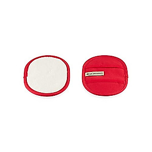 Le Creuset Fingertip Potholder, Cherry,Set of 2