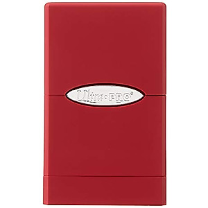 Ultra Pro Red Satin Tower Deck Boxes
