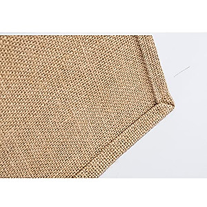 Dual Dou Small Burlap Jute Tote Bags-Bridesmaid Gift Bags burlap bags with handles for women bride beach bag,grocery shopping