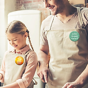 ArtCute 150Pcs 58mm/2.28inch Blank Button Making Supplies Badge Parts, Round Button Pin Badge Blanks Set for Button Maker Machine, includes Metal Button Pin Back Cover, Metal Cover & Clear Film