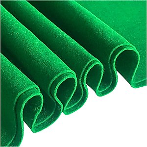 Misscrafts Acrylic Felt by The Yard White Felt Sheets 1 X 2 Yard Nonwoven Fabric Squares Soft for for Crafts Patchwork Sewing DIY Costumes (White)