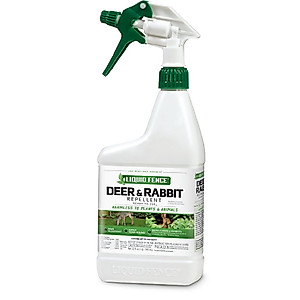 Liquid Fence Deer & Rabbit Repellent Ready-to-Use, 1qt