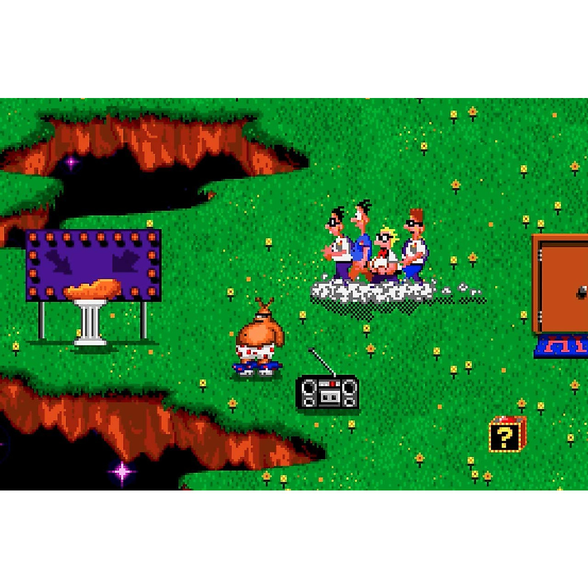 Toejam and (&) Earl (Sega Genesis / Megadrive) - Reproduction Video Game Cartridge