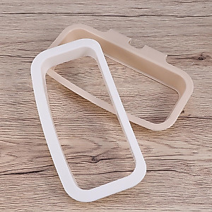 Cabilock Rack Cabinet Plastic Bag Holder Bag Rack Plastic Trash Garbage Kitchen Cabinet Storage Shelf Door Hanging White Bag Holder Bags Over Garbage Bag Storage Over