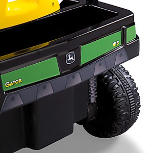 John Deere Ride On Toys Gator with Detachable Water Squirter, Rechargeable Car for Kids Aged 3 Years and Up, Green