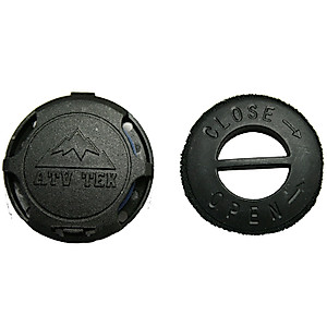 ATV TEK, Universal Bandana Style Dust Masks with Suspension Straps & 3D Nose Box - Black, XL