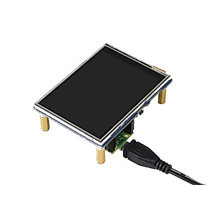 waveshare for Raspberry Pi Pico LCD 2.8inch Touch Display Module 320×240 Resolution 262K Colors Display IPS Screen,Resistive Touch Controller XPT2046, ST7789 Driver, Using SPI Bus