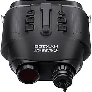 Barska Night Vision Nvx300 Infrared Illuminator Digital Binoculars, Black, Model:BQ13374