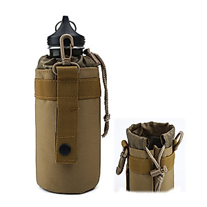 TEGOOL Water Bottle Sleeve Bag Holder Tactical Pouch (Black)