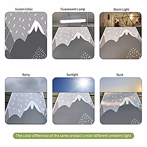 funlife Large Fabric Wall Decal Peel and Stick, Nordic Style Original Hand Drawn Dinosaur Wall Mural Wallpaper Wall Sticker for Kids Room Living Room Playroom, 94.49" x 78.74"