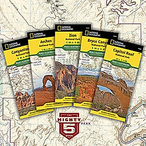 Utah National Parks [Map Pack Bundle] (National Geographic Trails Illustrated Map)