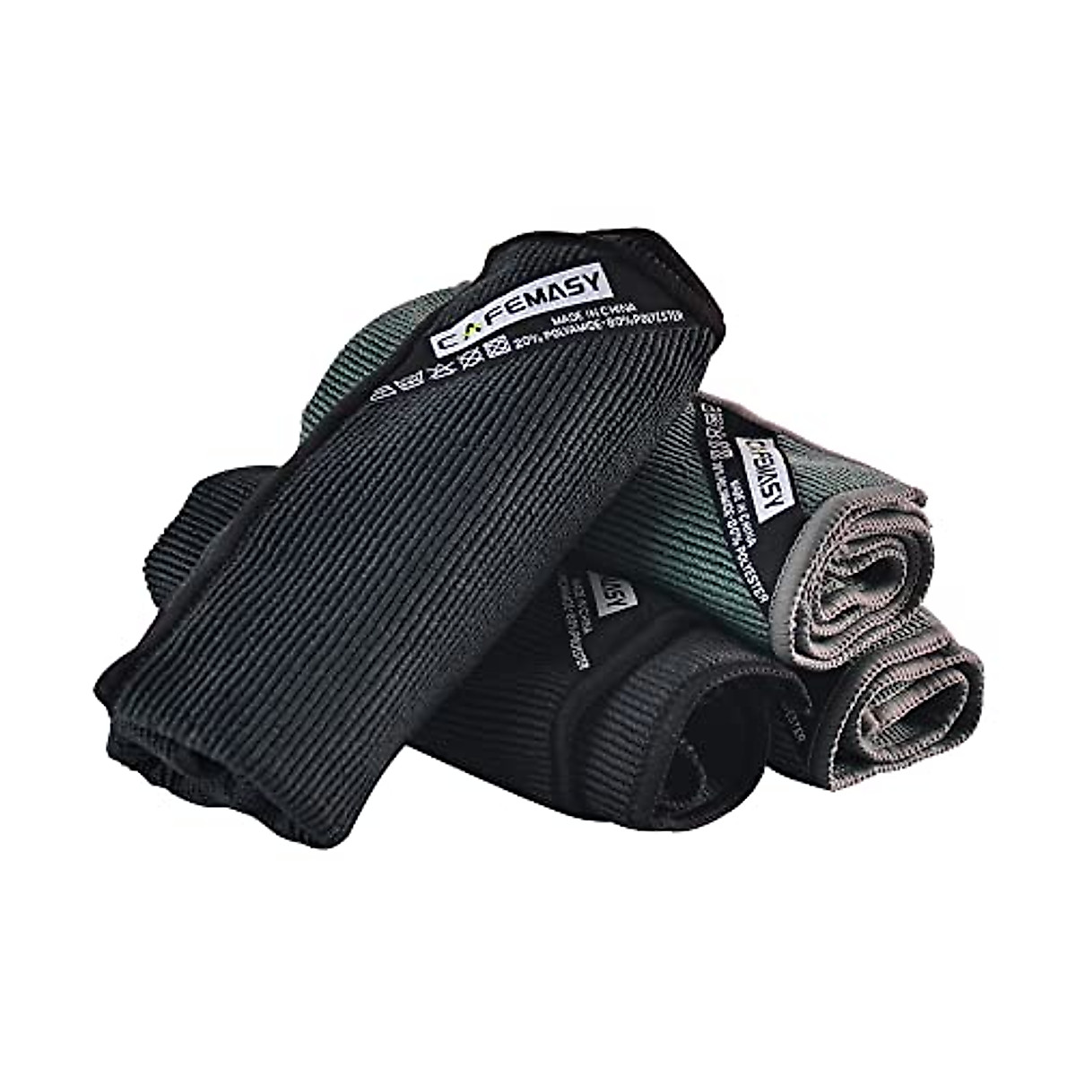 Barista Micro Cleaning Towels Pack - CAFEMASY 4pcs Soft Absorbent Non-Abrasive Micro Cleaning Cloth for Barista to Clean Steam Wand Coffee or Espresso Machine