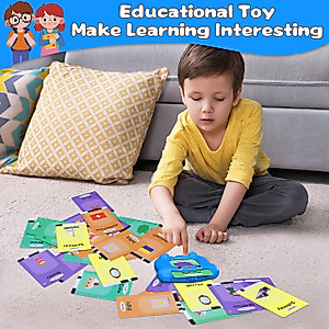 Toddler Toys for 1 2 3 4 5 Year Old Boys and Girls, Autism Sensory Toys for Autistic Children, Learning Montessori Toys, Speech Therapy Toys, 348 Sight Words Talking Flash Cards, Kids Birthdays Gifts