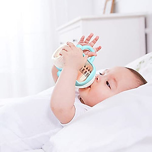 6 Pack Baby Bottle Handles, 100% Silicone Baby Bottle Handles, Narrow Sippy Bottle Handles-Teach Babies to Hold Their Own Bottle, BPA-Free (Muti-Colors)