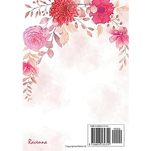 Ravenna: Taccuino A5 | Nome personalizzato Ravenna | Regalo di compleanno per moglie, mamma, sorella, figlia ... | Design: giardino floreale | 120 ... formato A5 (14.8 x 21 cm) (Italian Edition)