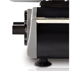 Professional Series Meat Slicer, Cuts Meat, Cheese, Bread, Fruit & Vegetables, Adjustable Slice Thickness, Stainless Steel Blade, Safe Non-Slip Feet, For Home Use, Easy To Clean