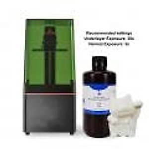 3D Printer Resin, LCD DLP Photopolymer Resin UV Curing High Hardness Toughness for LCD 3D Printing 500g (White)