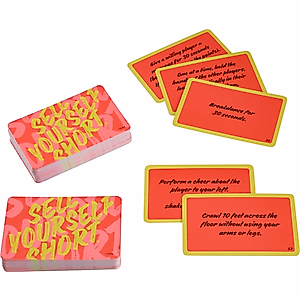 Mattel Games Sell Yourself Short, Hilarious Party Game for Adults and Teens, with Spinner, 112 Cards and 41 Tokens, Makes a Great Gift for 14 Year Olds and Up