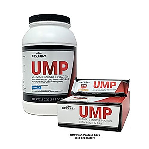 Beverly International UMP Protein Powder, Vanilla. Unique Whey-Casein Ratio Builds Lean Muscle. Easy to Digest. No Bloat. (32.8 oz) 2lb .8 oz